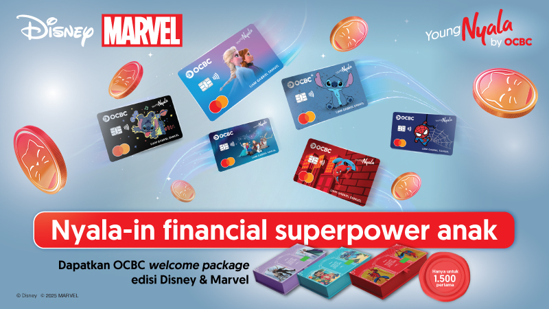 OCBC - OCBC Young Nyala Debit & Welcome Package Disney & Marvel Special Edition Pre-Booking Program