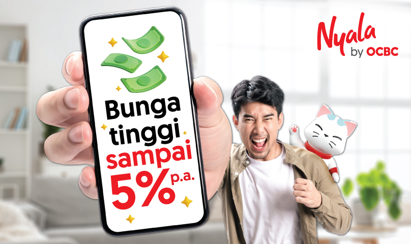 OCBC - Spesial! Bunga Tabungan Tinggi hingga 5%p.a